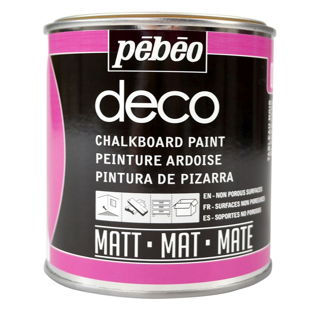 Pebeo Deco Chalkboard Black Paint | Art Lounge