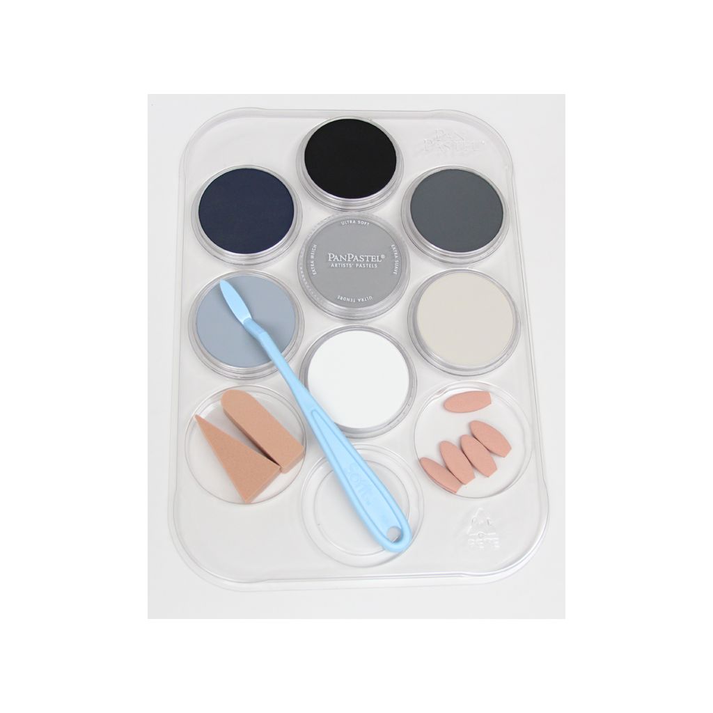 PanPastel Weathering Kit - Greys, Grime & Soot - 7 Colours