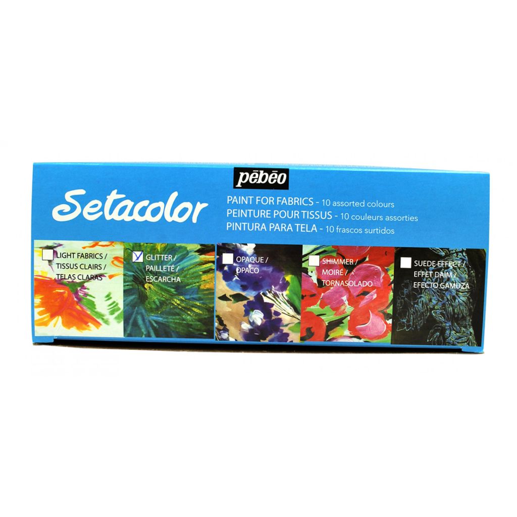 Pebeo Setacolor Fabric Paint - SETS AND CASES | Art Lounge