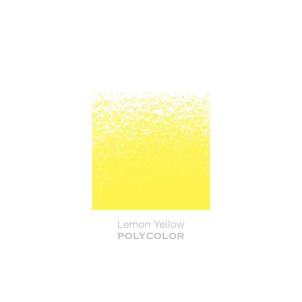 KIN Polycolor Coloured Pencil - Lemon Yellow| Art Lounge