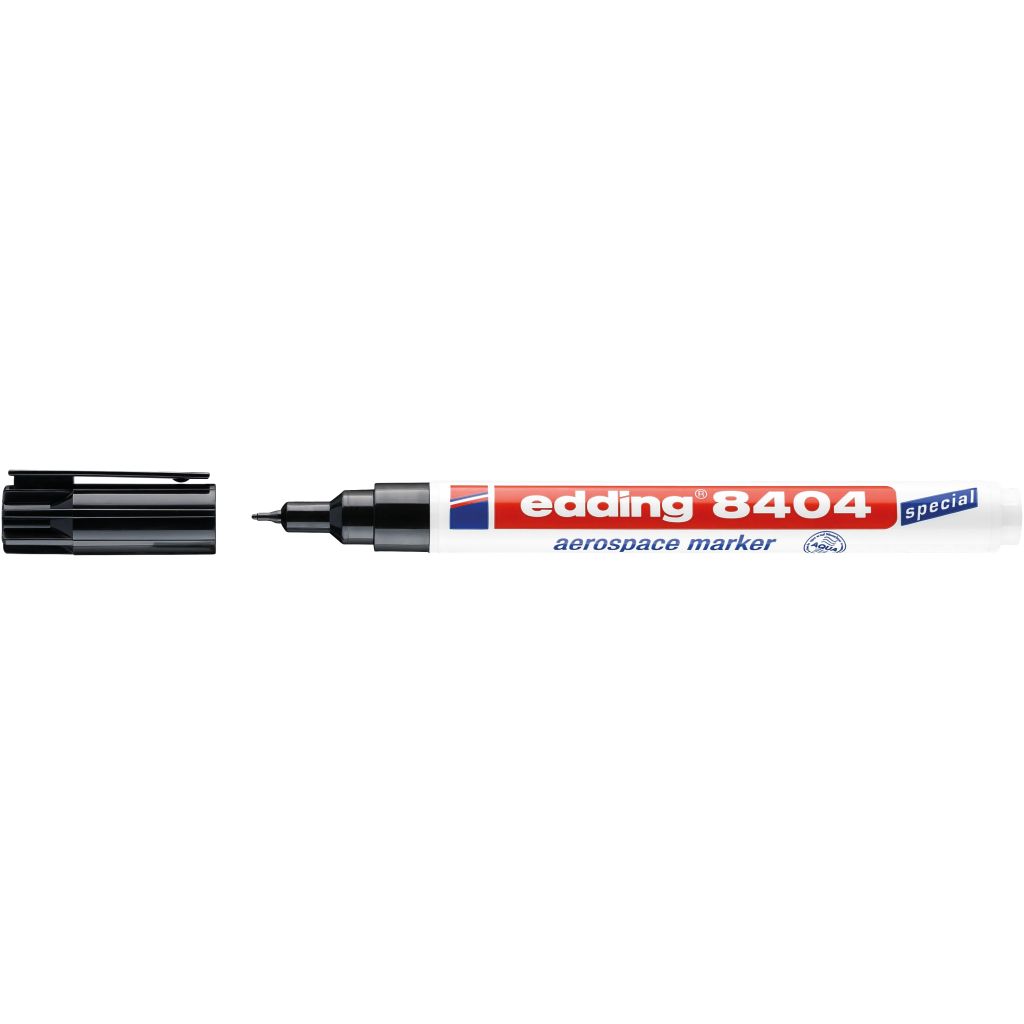 Edding 8404 Aerospace Marker Bullet - Black | Art Lounge