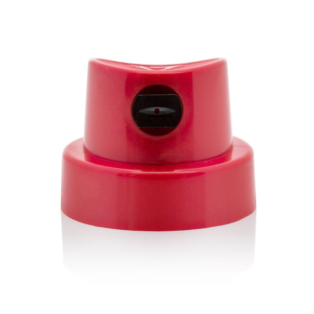 Montana Spray Caps / Nozzles - Flat Jet Cap Wide Red / Black | Art Lounge
