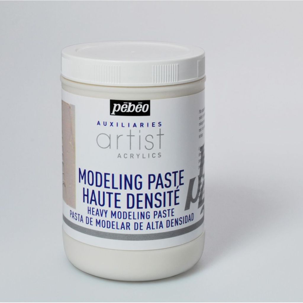 Pebeo Artist Acrylics Heavy Modeling Paste -1000 ml jar