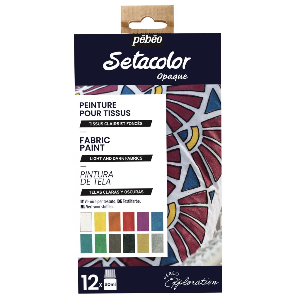 Pebeo Setacolor Fabric Paint - SETS AND CASES | Art Lounge