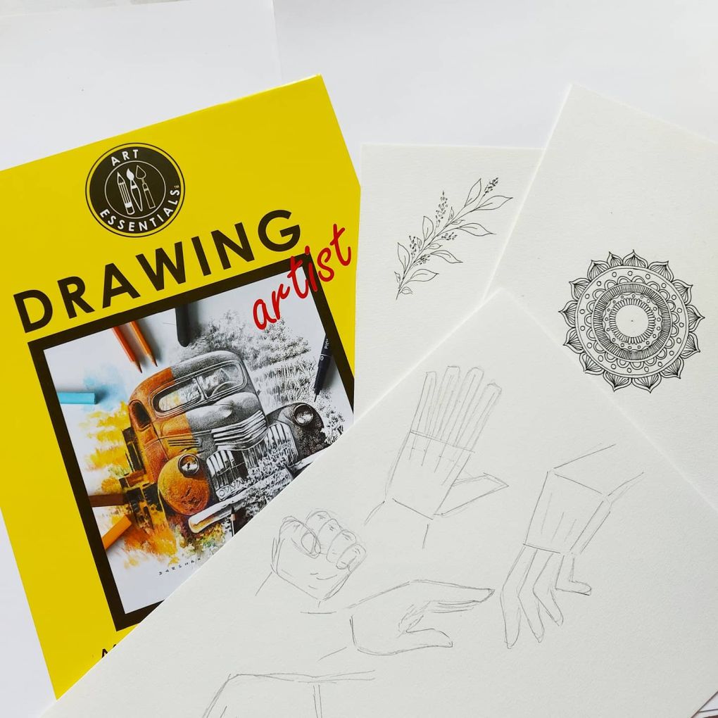 Art Essentials Drawing Artist Natural White CP 180 GSM Paper | Art Lounge