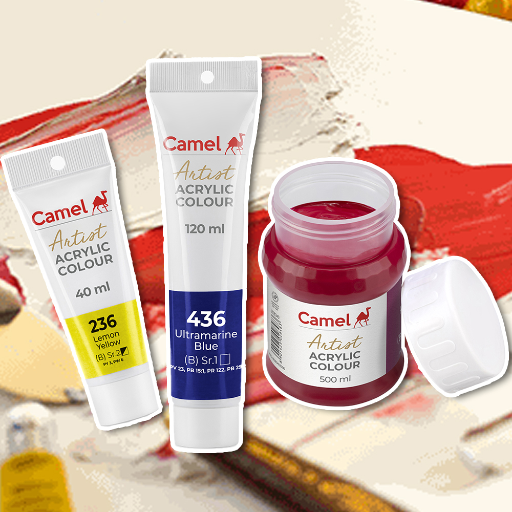 Camel Artists' Acrylic Colours | Art Lounge