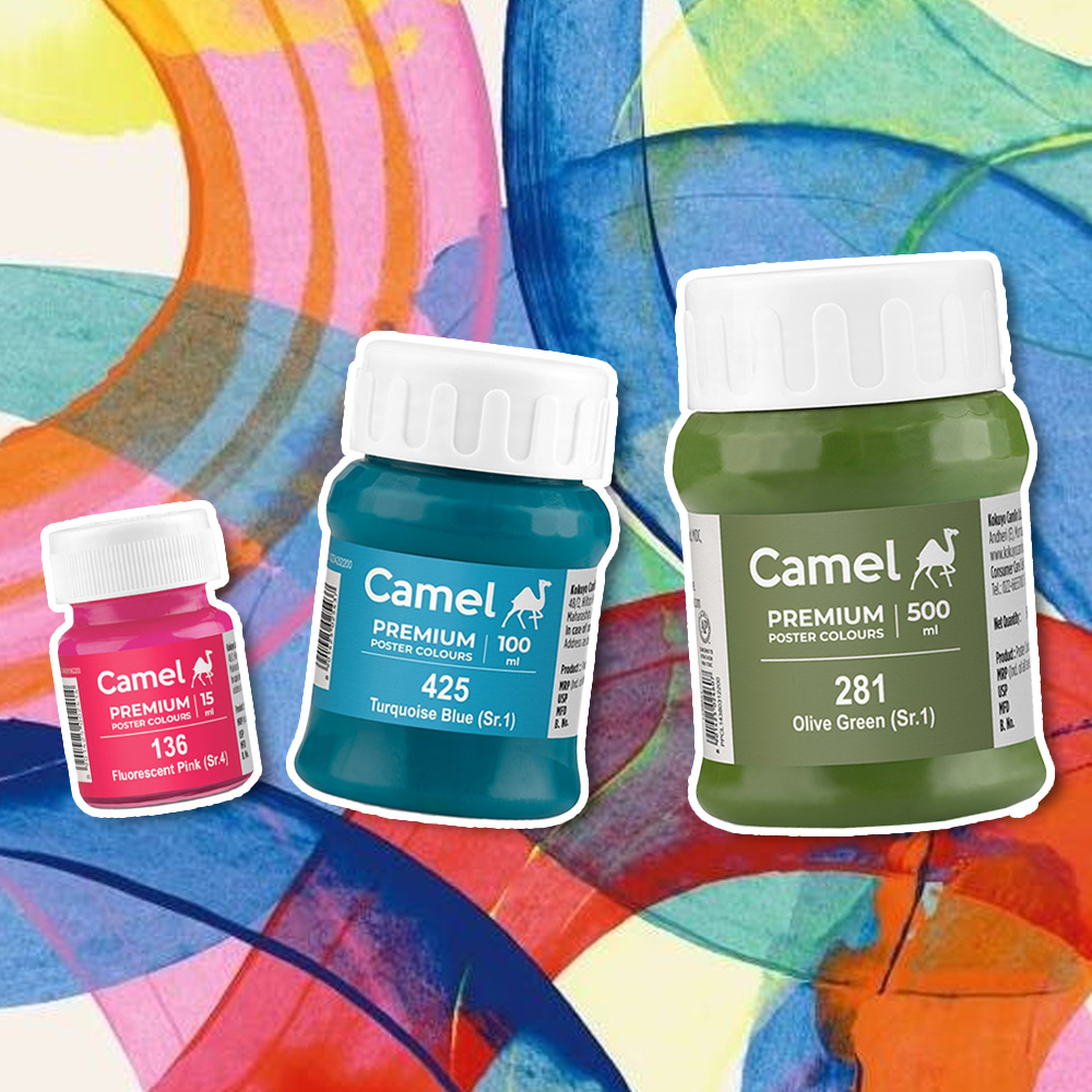 Camel Premium Poster Colours | Art Lounge