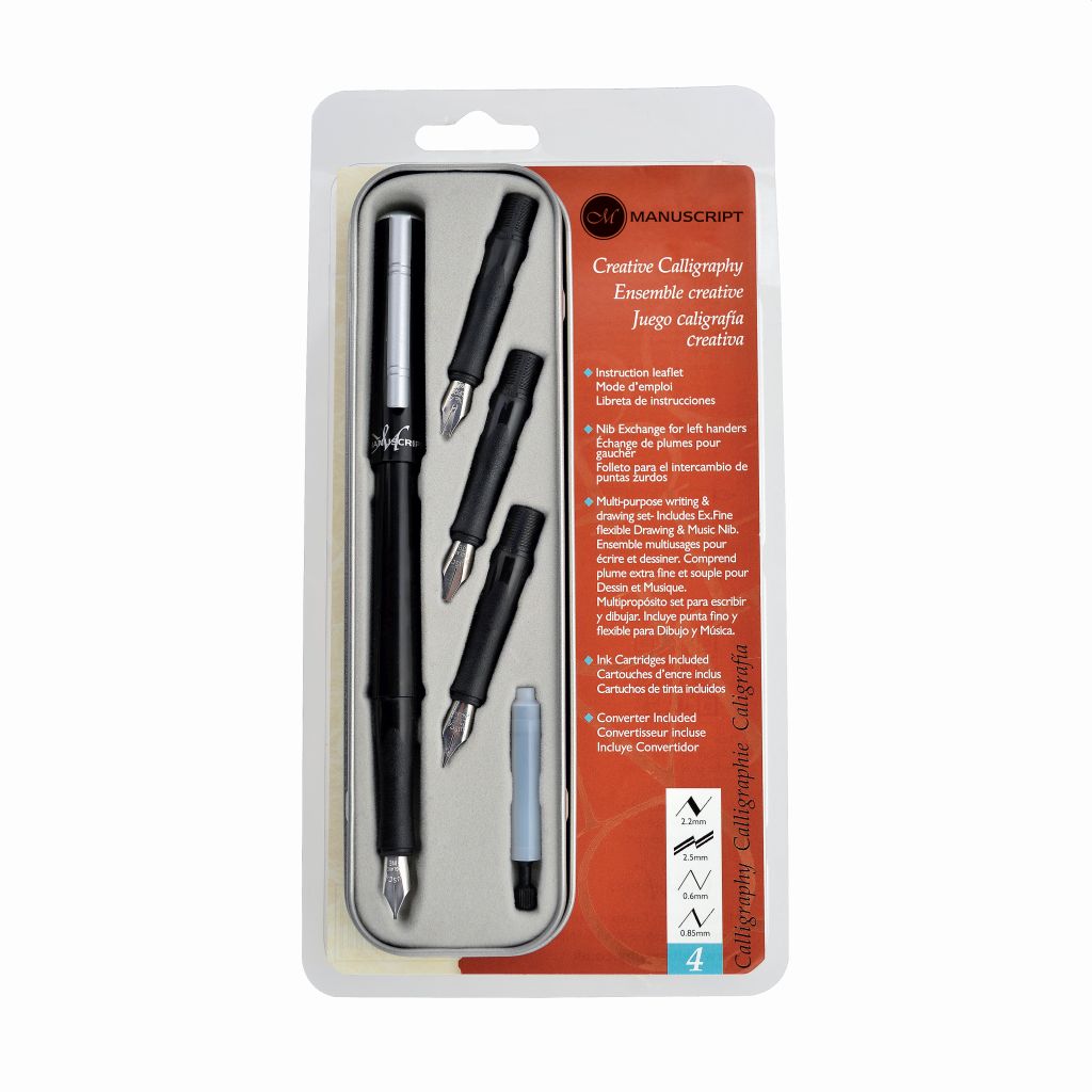 Manuscript - Fountain Pen Creative Calligraphy Set | Art Lounge