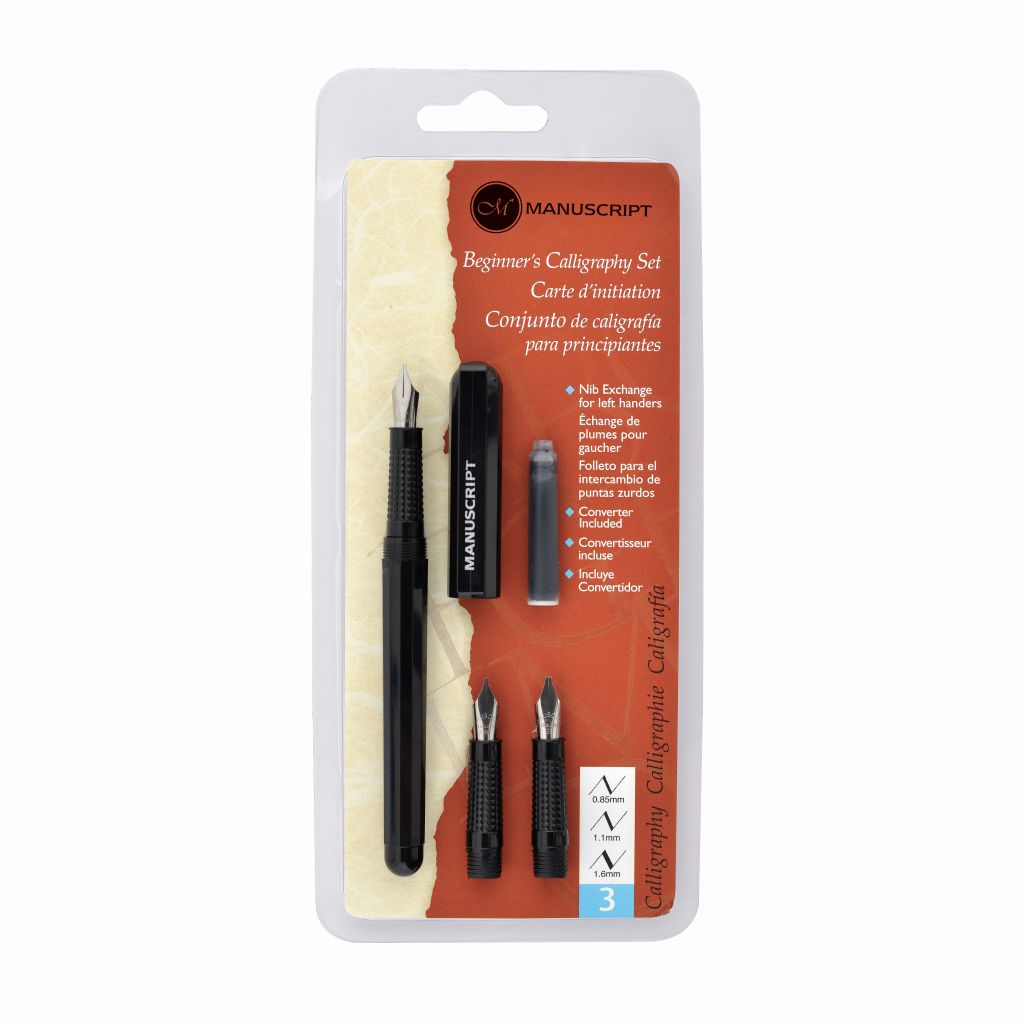 Manuscript - Fountain Pen Beginner's Calligraphy Set | Art Lounge