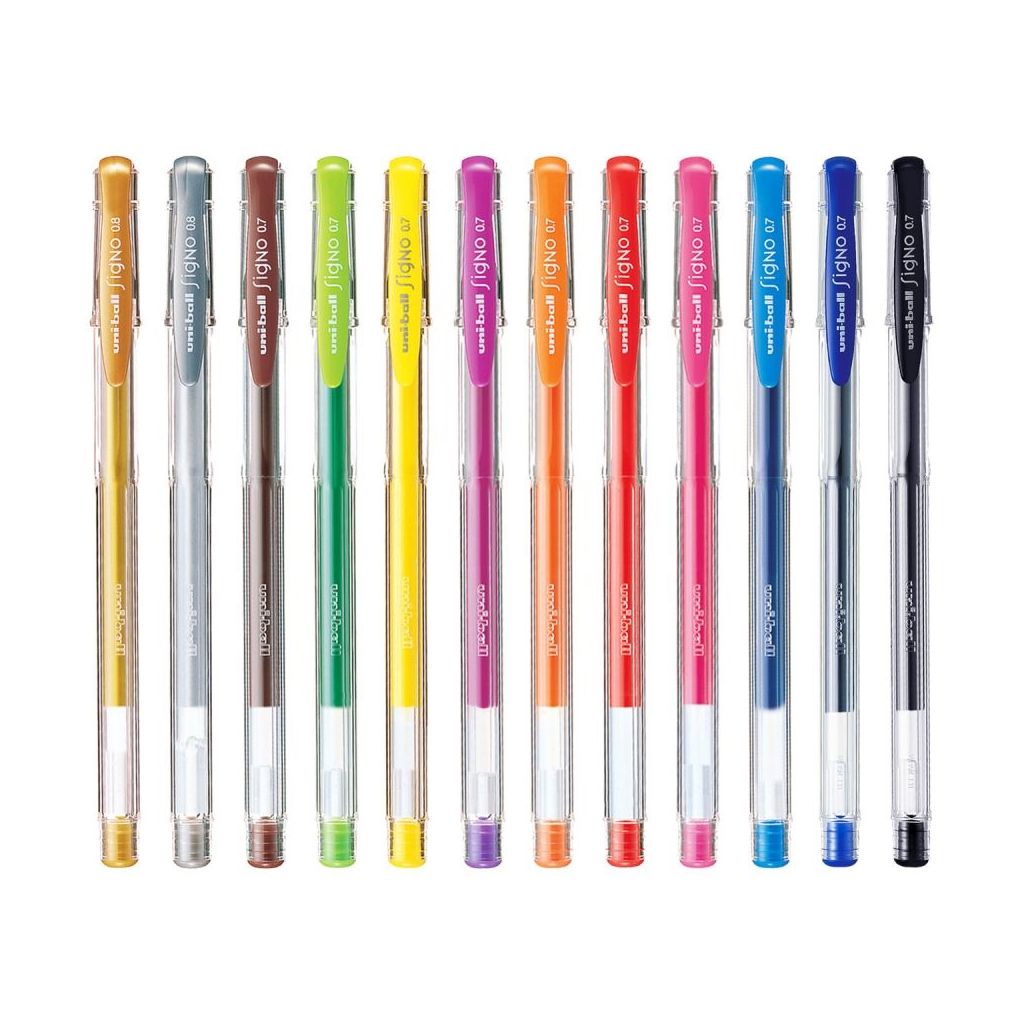 Uni-Ball Signo Gel Ink - Rollerball Pen UM 100 | Art Lounge