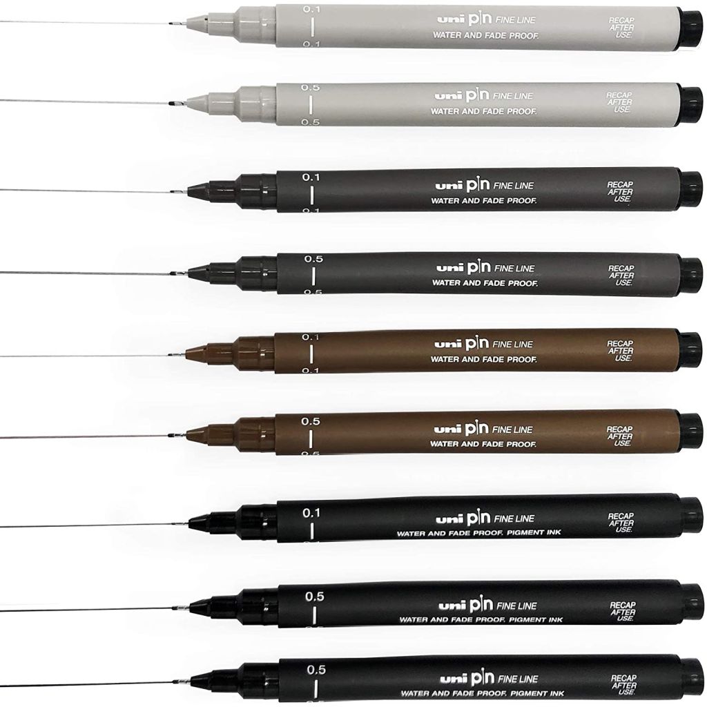 Uni-Ball Uni Pin Fine Line Drawing Pen | Art Lounge