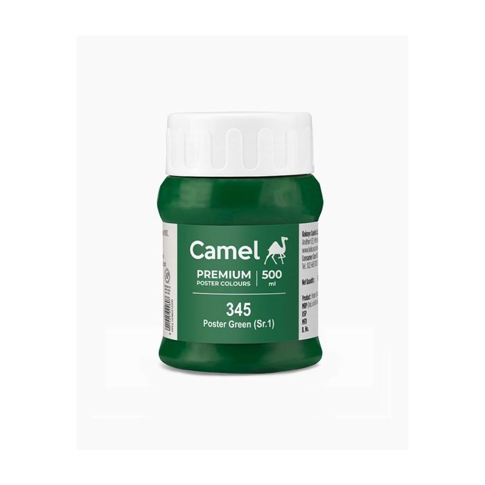 Camel Premium Poster Colours 500 ML - Poster Green